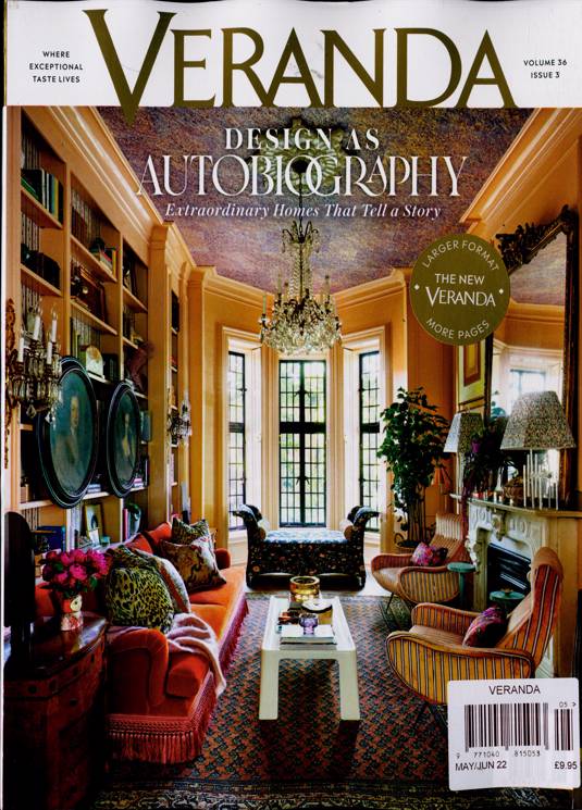 Veranda Magazine Subscription | Buy at Newsstand.co.uk | Home Interiors