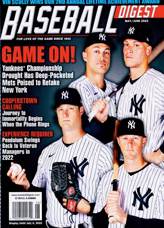 Baseball Digest Magazine Subscription | Buy at Newsstand.co.uk | US ...