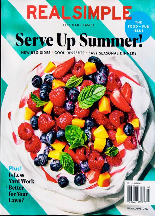 Real Simple Magazine Subscription | Buy at Newsstand.co.uk | Cooking & Food