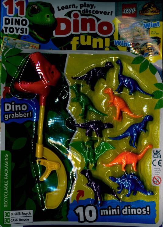 Dino Fun Magazine Subscription | Buy at Newsstand.co.uk | Pre School
