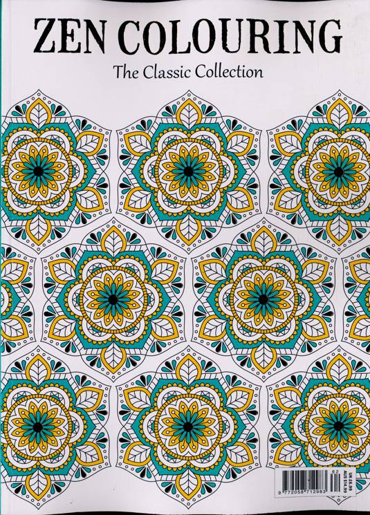Zen Colouring Magazine Subscription | Buy at Newsstand.co.uk | Colouring