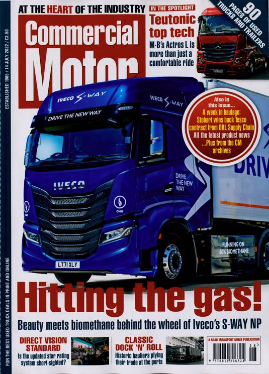 Commercial Motor Magazine Subscription | Buy at Newsstand.co.uk | Trucking