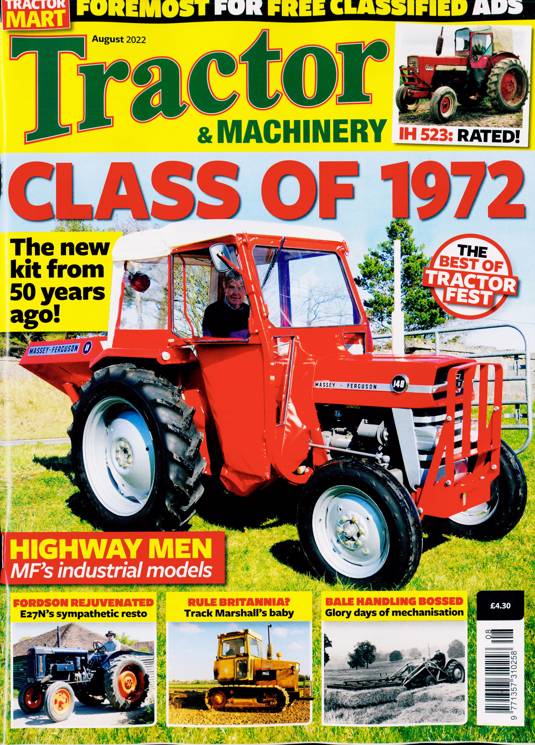 Tractor And Machinery Magazine Subscription | Buy at Newsstand.co.uk ...