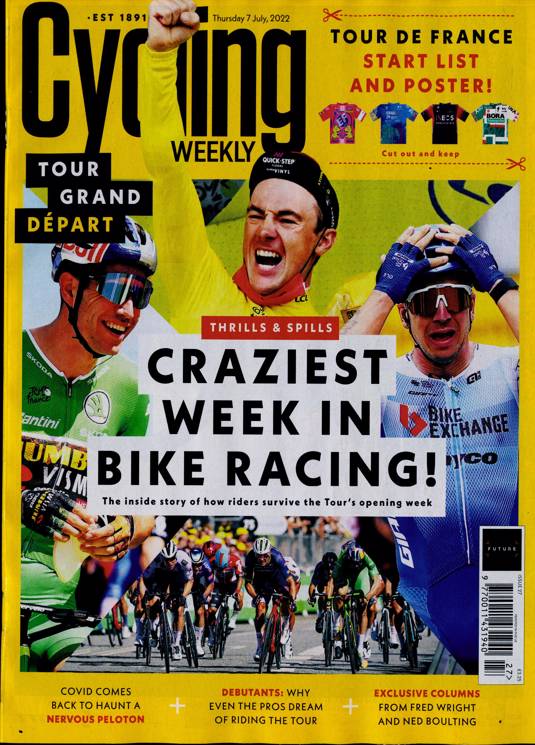 Cycling Weekly Magazine Subscription | Buy at Newsstand.co.uk | Cycling
