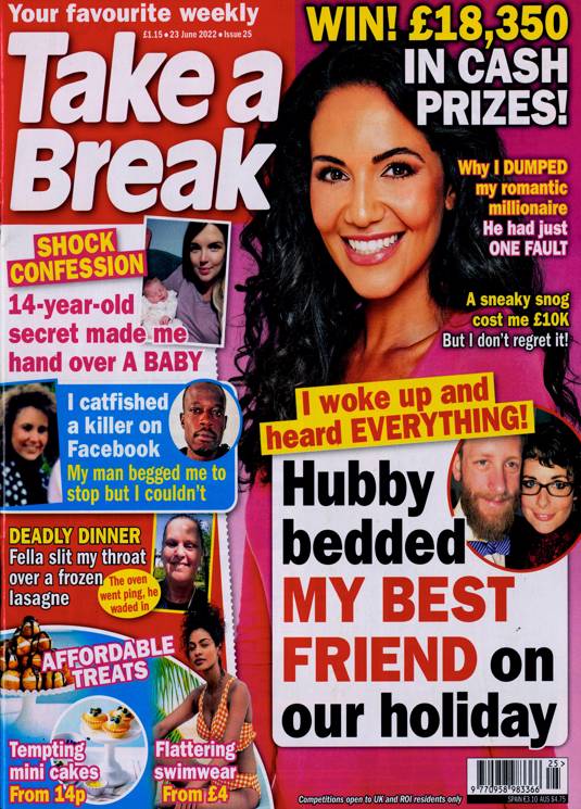 Take A Break Magazine Subscription | Buy at Newsstand.co.uk | Women's ...