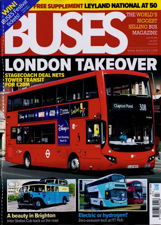 Buses Magazine Subscription | Buy at Newsstand.co.uk | Other Transport