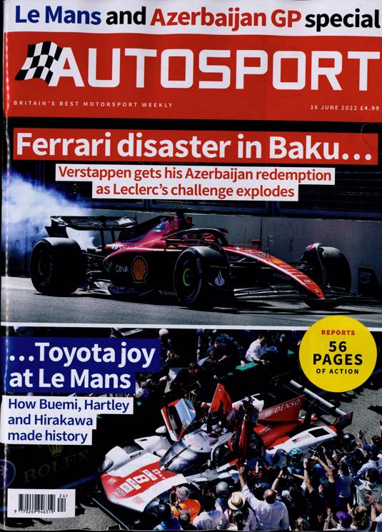 Autosport Magazine Subscription | Buy at Newsstand.co.uk | Motorsports