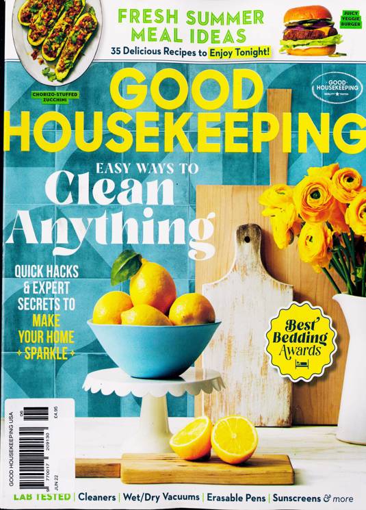 Good Housekeeping Usa Magazine Subscription | Buy at Newsstand.co.uk ...