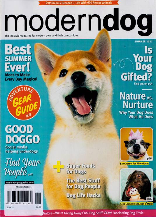 Modern Dog Magazine Subscription | Buy at Newsstand.co.uk | Dogs