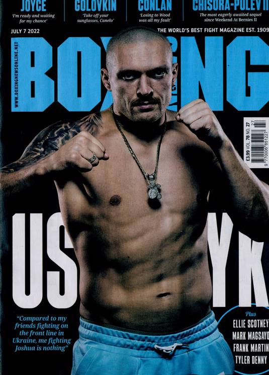 Boxing News Magazine Subscription | Buy at Newsstand.co.uk | Ring & Combat