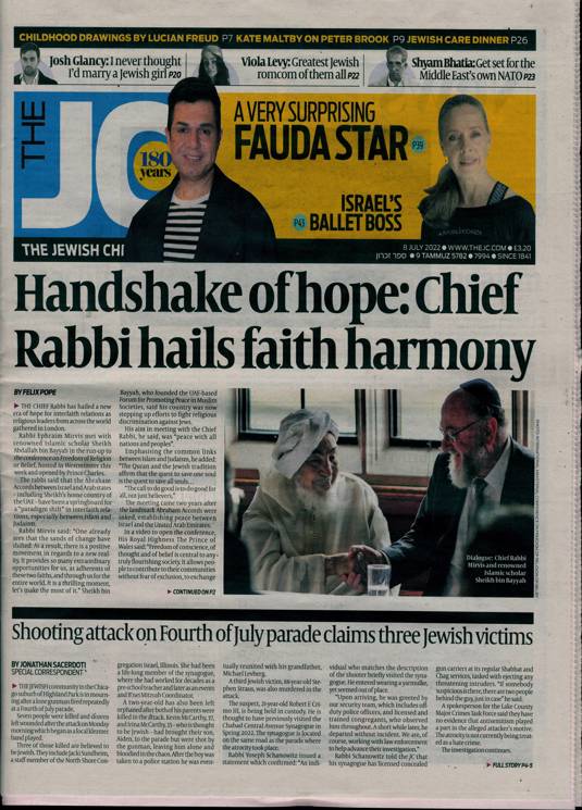 Jewish Chronicle Magazine Subscription | Buy at Newsstand.co.uk | Religion