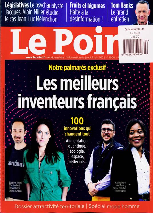 Le Point Magazine Subscription | Buy at Newsstand.co.uk | French