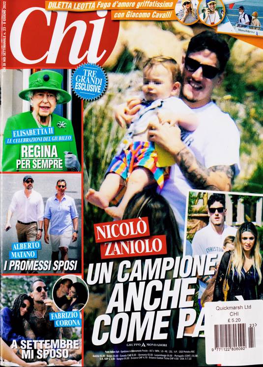 Chi Magazine Subscription | Buy at Newsstand.co.uk | Italian
