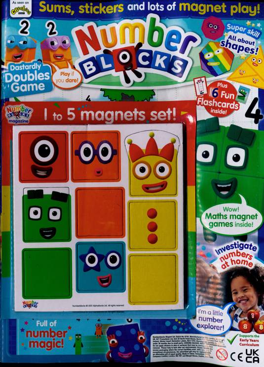 Numberblocks Magazine Subscription | Buy at Newsstand.co.uk | Pre School