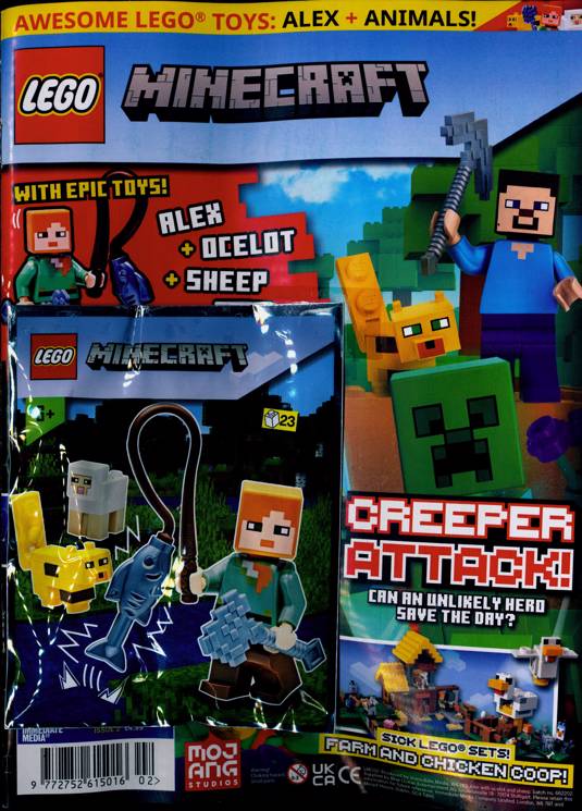 Lego Minecraft Magazine Subscription | Buy at Newsstand.co.uk | Primary ...