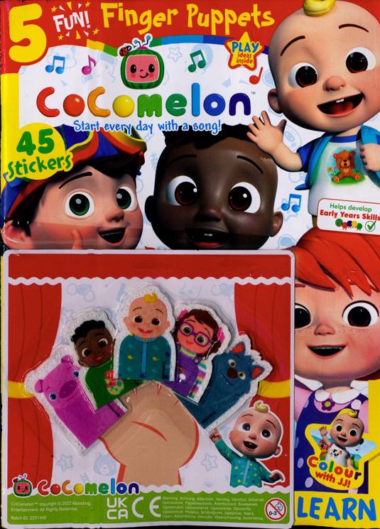 Cocomelon Magazine Subscription | Buy at Newsstand.co.uk | Pre School