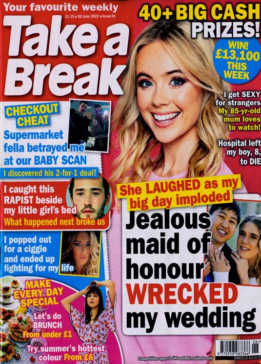 Take A Break Magazine Subscription | Buy at Newsstand.co.uk | Women's ...