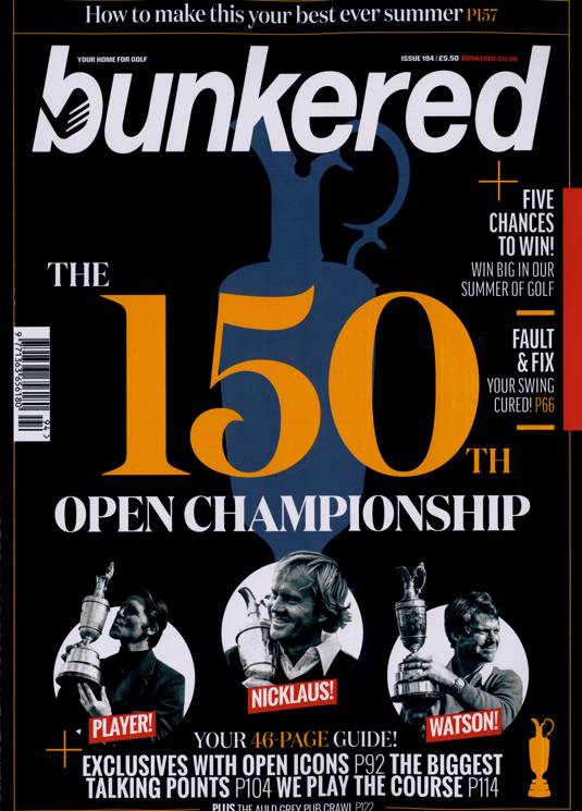Bunkered Magazine Subscription | Buy at Newsstand.co.uk | Golf