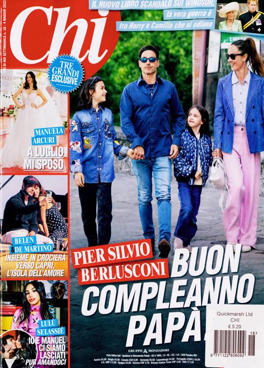 Chi Magazine Subscription | Buy at Newsstand.co.uk | Italian