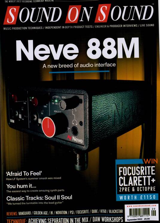 Sound On Sound Magazine Subscription | Buy at Newsstand.co.uk | Other