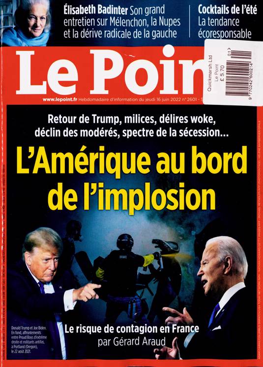 Le Point Magazine Subscription | Buy at Newsstand.co.uk | French