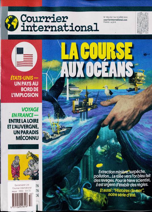 Courrier International Magazine Subscription | Buy at Newsstand.co.uk ...