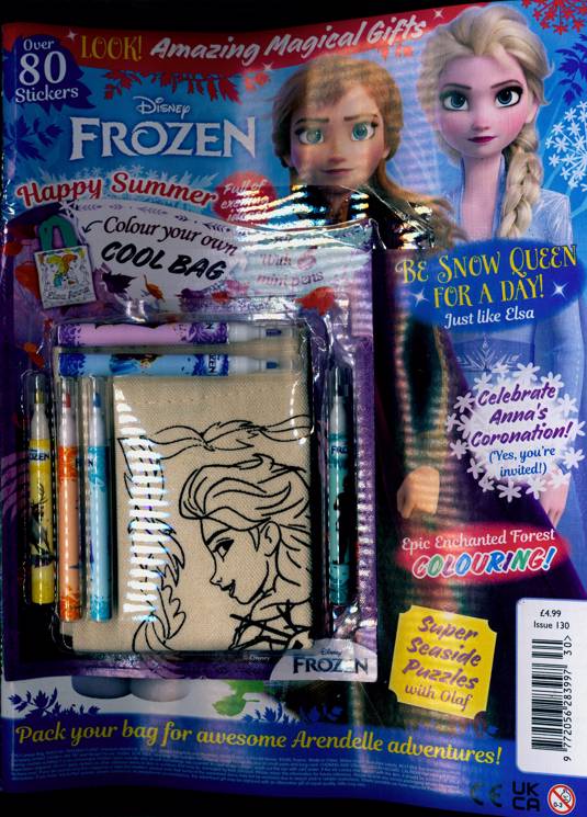 Frozen Magazine Subscription | Buy at Newsstand.co.uk | Primary Girls