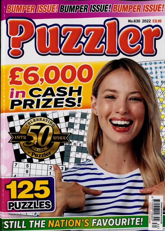Puzzler Magazine Subscription | Buy at Newsstand.co.uk | Other & Mixed ...