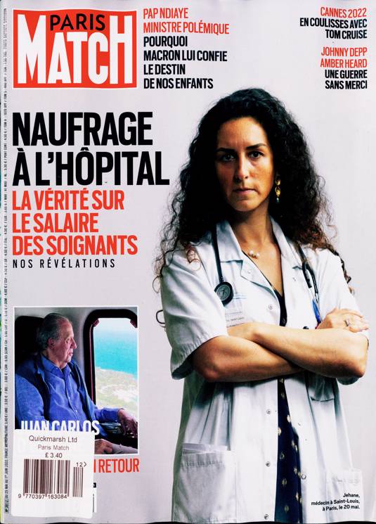 Paris Match Magazine Subscription | Buy at Newsstand.co.uk | French