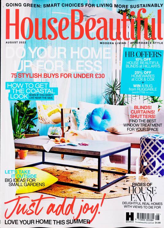 House Beautiful Magazine Subscription | Buy at Newsstand.co.uk | Home ...