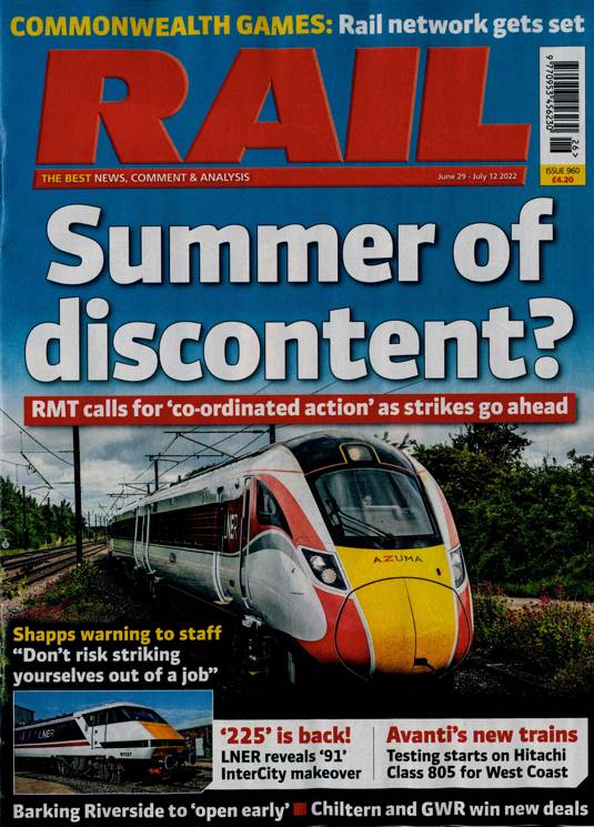 Rail Magazine Subscription | Buy at Newsstand.co.uk | Railways