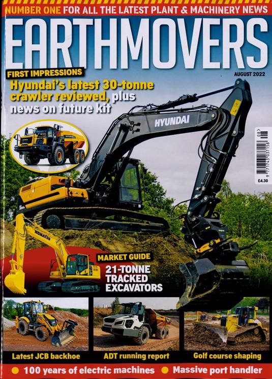 Earthmovers Magazine Subscription | Buy at Newsstand.co.uk | Construction