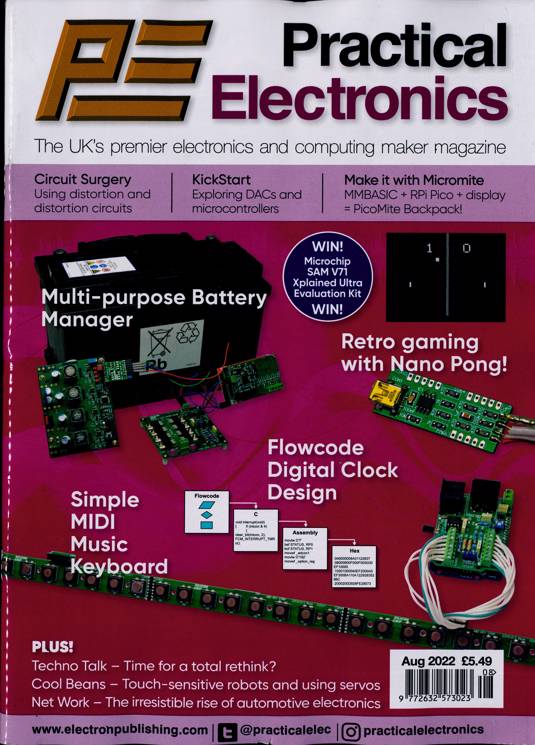 Practical Electronics Magazine Subscription | Buy at Newsstand.co.uk ...