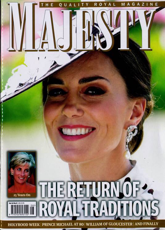 Majesty Magazine Subscription | Buy at Newsstand.co.uk | Royalty
