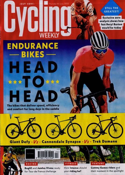 Cycling Weekly Magazine Subscription | Buy at Newsstand.co.uk | Cycling