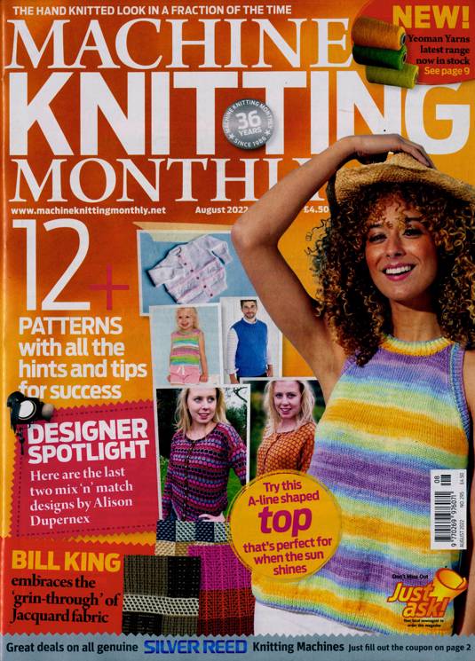 Machine Knitting Magazine Subscription | Buy at Newsstand.co.uk ...