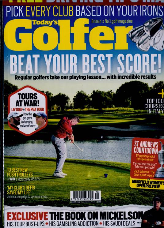 Todays Golfer Magazine Subscription | Buy at Newsstand.co.uk | Golf