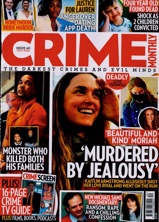 Crime Monthly Magazine Subscription | Buy at Newsstand.co.uk | Crime