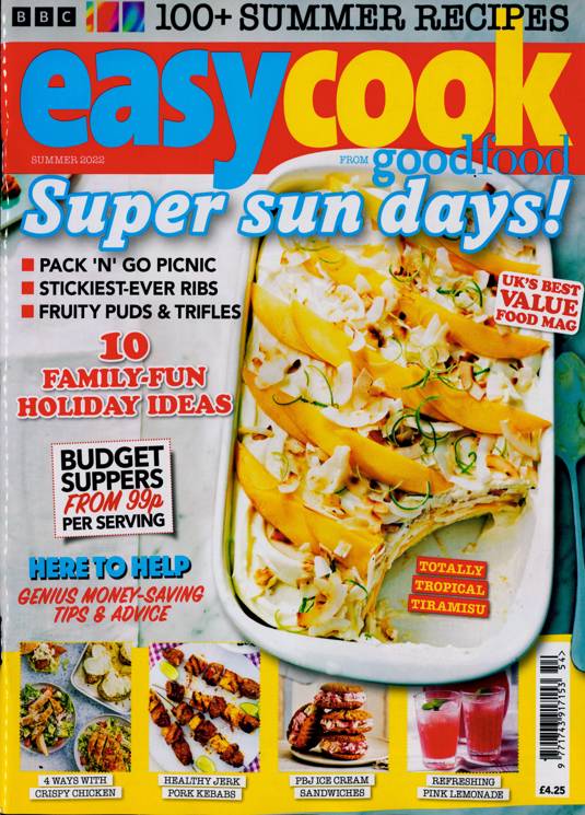 Easy Cook Magazine Subscription | Buy at Newsstand.co.uk | Cooking & Food
