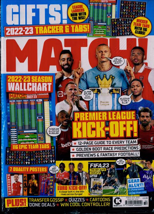 Match Magazine Subscription | Buy at Newsstand.co.uk | Children's Football