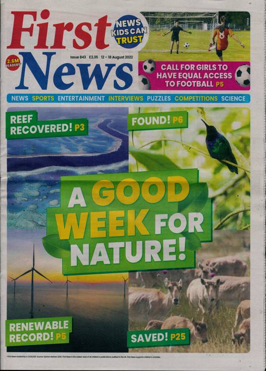 First News Magazine Subscription | Buy at Newsstand.co.uk | General