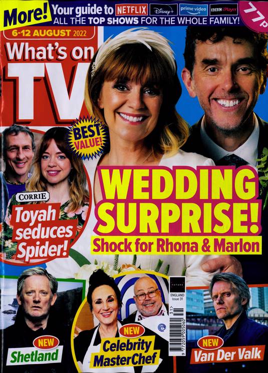 Whats On Tv England Magazine Subscription | Buy at Newsstand.co.uk ...