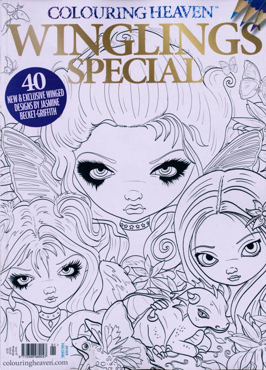 Colouring Heaven Magazine Subscription | Buy at Newsstand.co.uk | Colouring