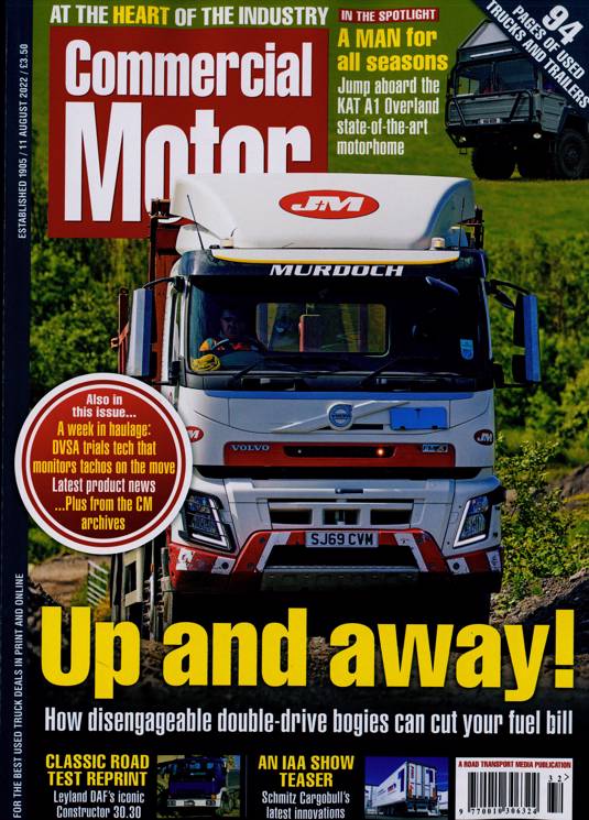 Commercial Motor Magazine Subscription | Buy at Newsstand.co.uk | Trucking