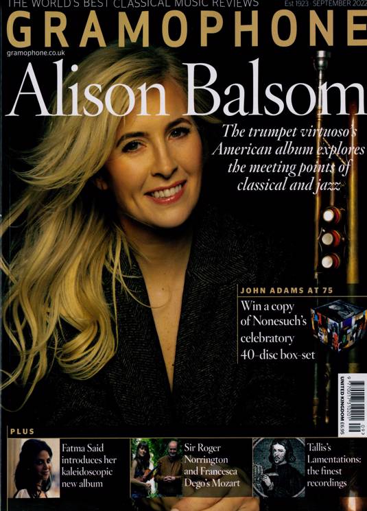 Gramophone Monthly Magazine Subscription | Buy at Newsstand.co.uk ...