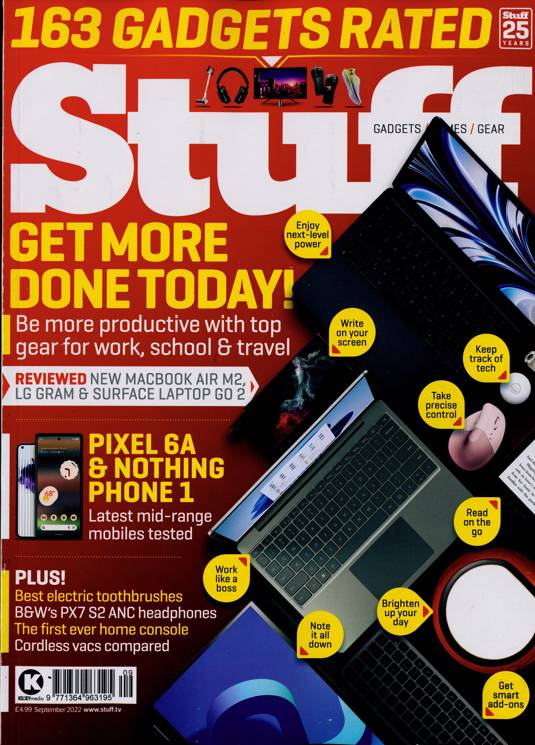 Stuff Magazine Subscription | Buy at Newsstand.co.uk | Tech & Gadget