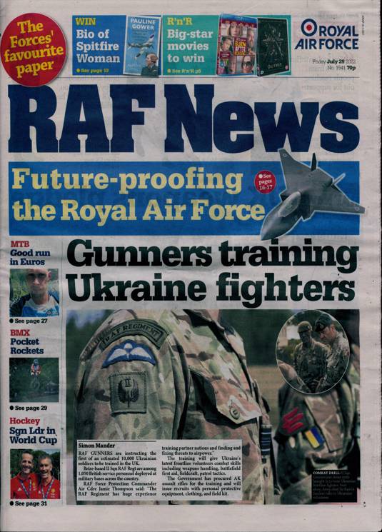 Raf News Magazine Subscription | Buy at Newsstand.co.uk | Military
