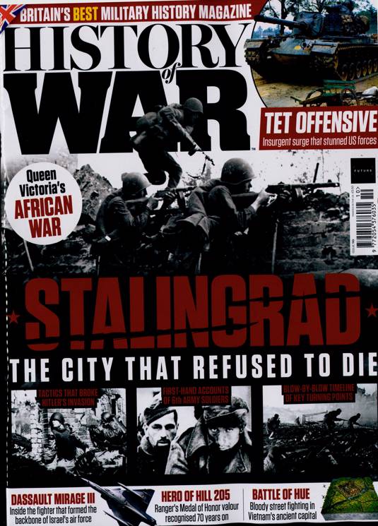 History Of War Magazine Subscription | Buy at Newsstand.co.uk | Military