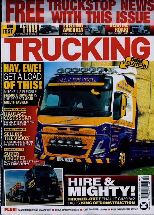 Trucking Magazine Subscription | Buy at Newsstand.co.uk | Trucking