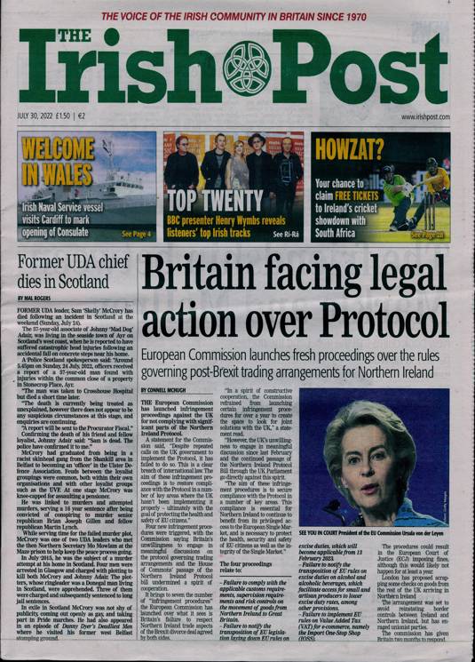 Irish Post Magazine Subscription | Buy at Newsstand.co.uk | Other Overseas